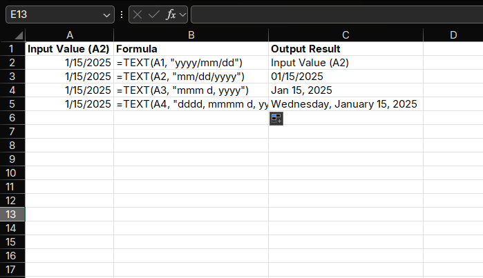 Excel TEXT Function: Convert Numbers to Text Format - SheetHelper
